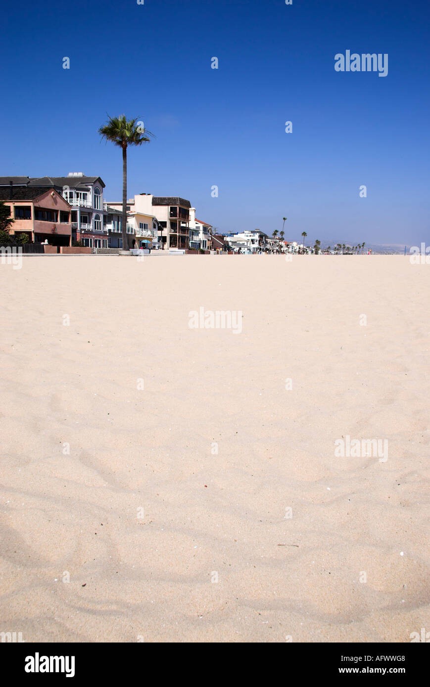 Balboa peninsula beach, Newport Beach, California, USA Stock Photo - Alamy