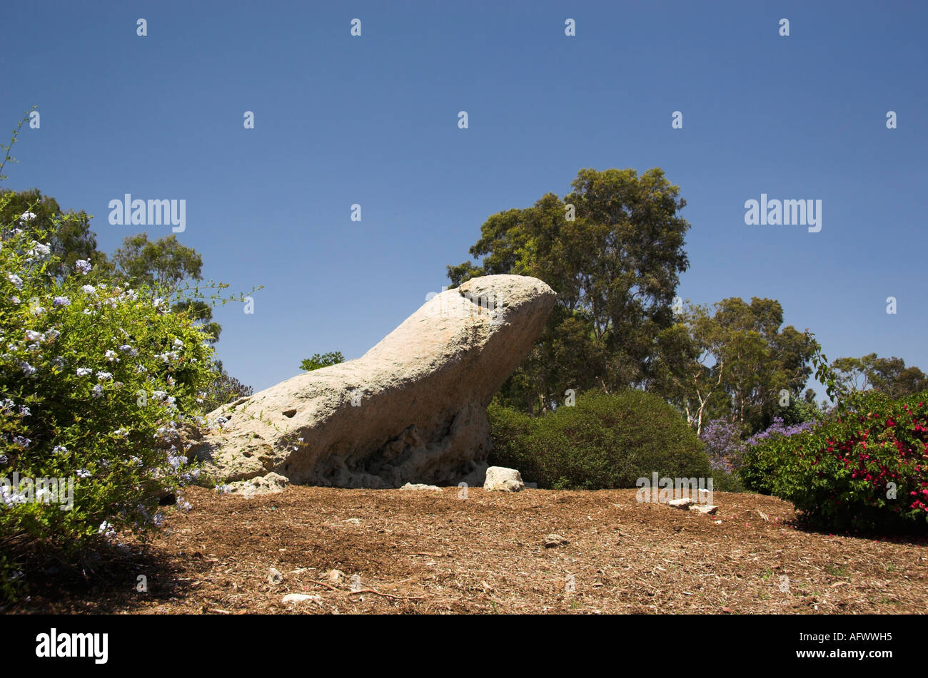The Turtle Rock landmark, a sacred site to local Indians, Irvine ...