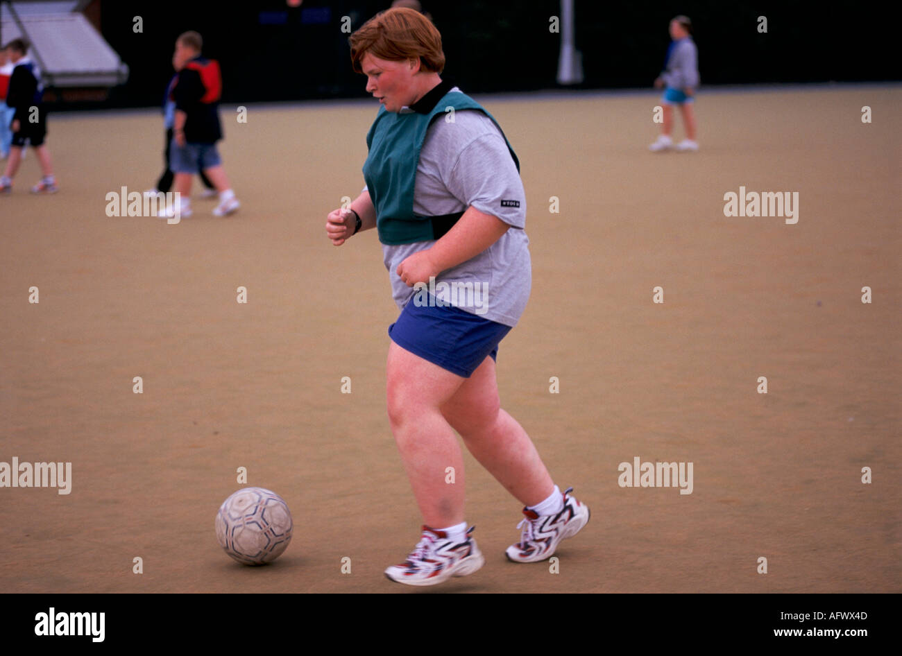 Teenager sport fat hi-res stock photography and images - Alamy