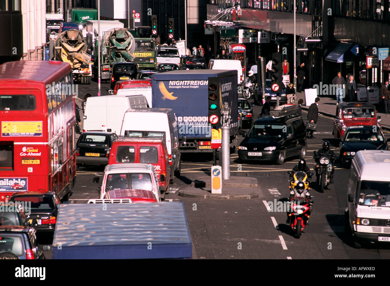 1990s traffic jam hi-res stock photography and images - Alamy