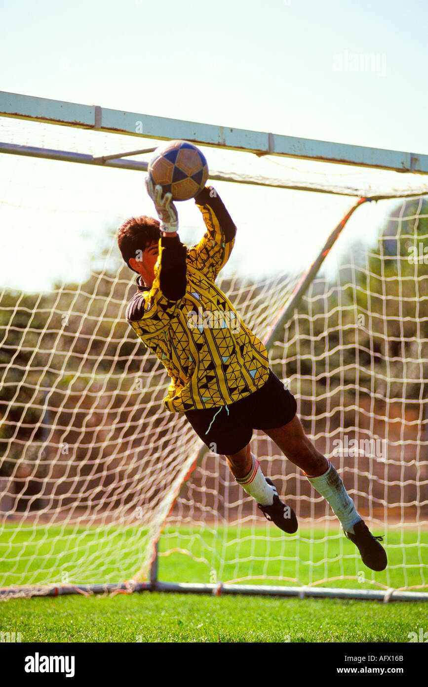 Football goalie hi-res stock photography and images - Alamy