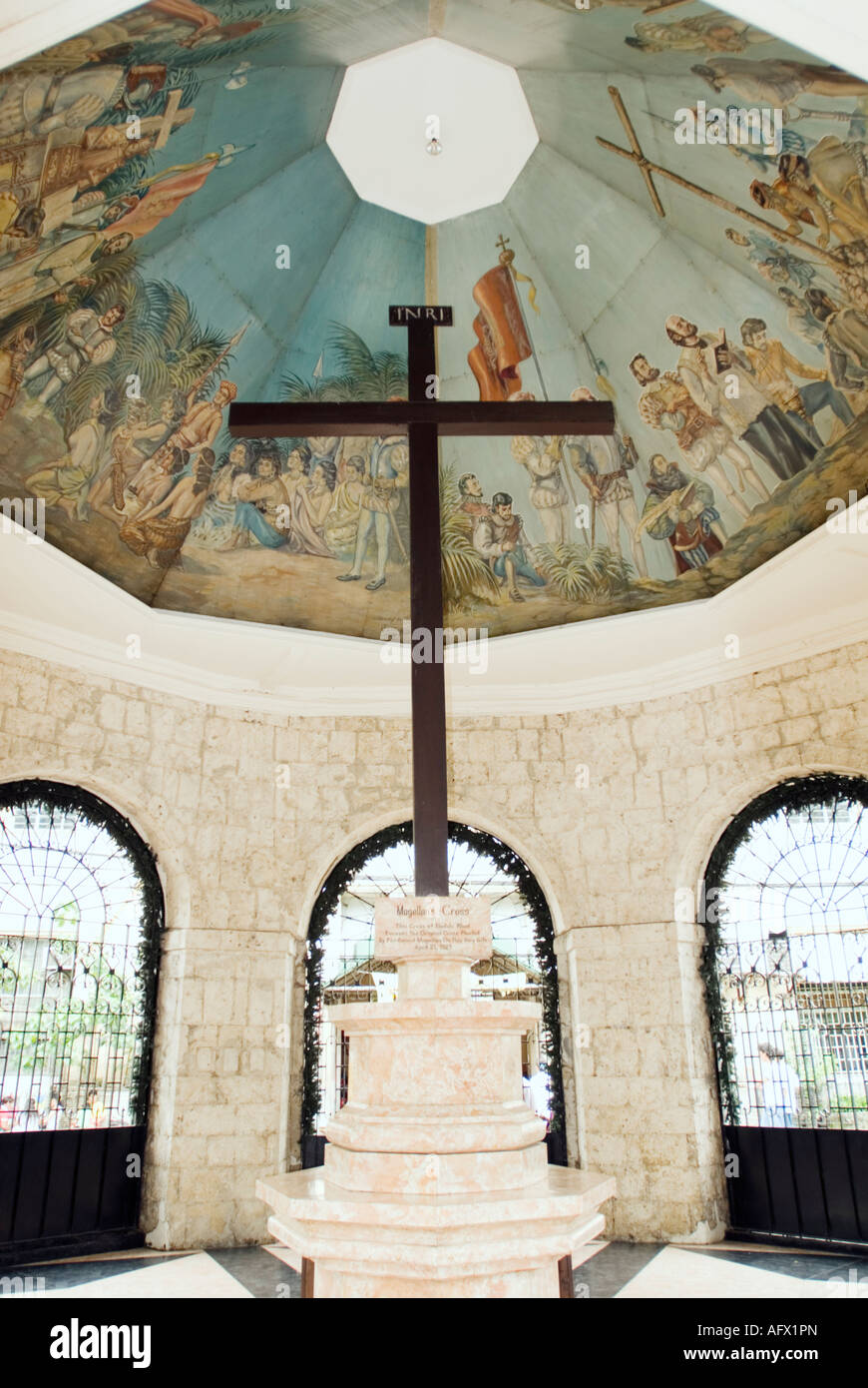 Philippines Magellan s Cross Cebu City Visayas Stock Photo - Alamy
