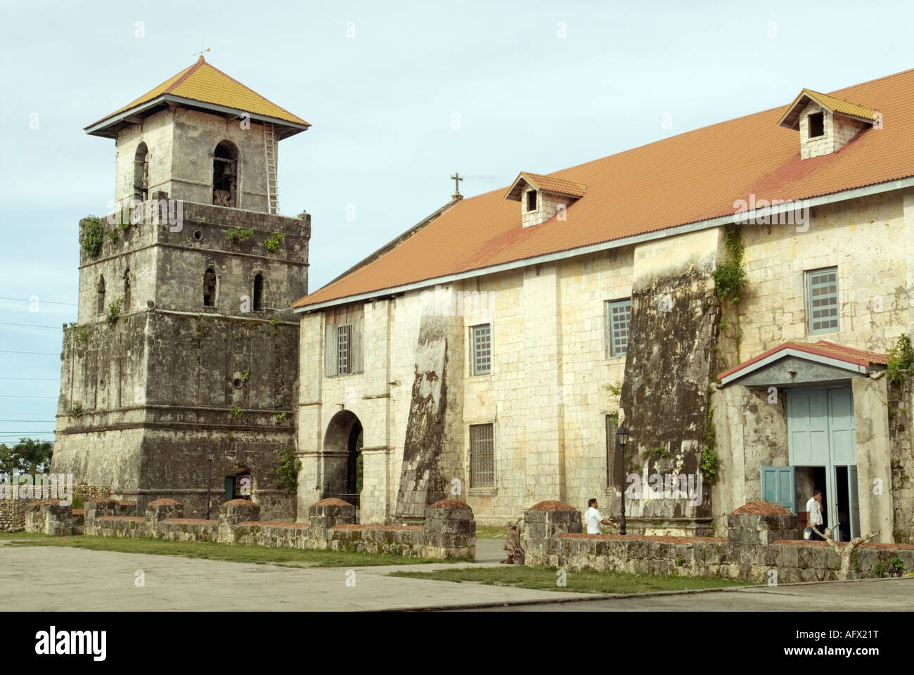 Philippines Bohol Baclayon Church Visayas Stock Photo - Alamy