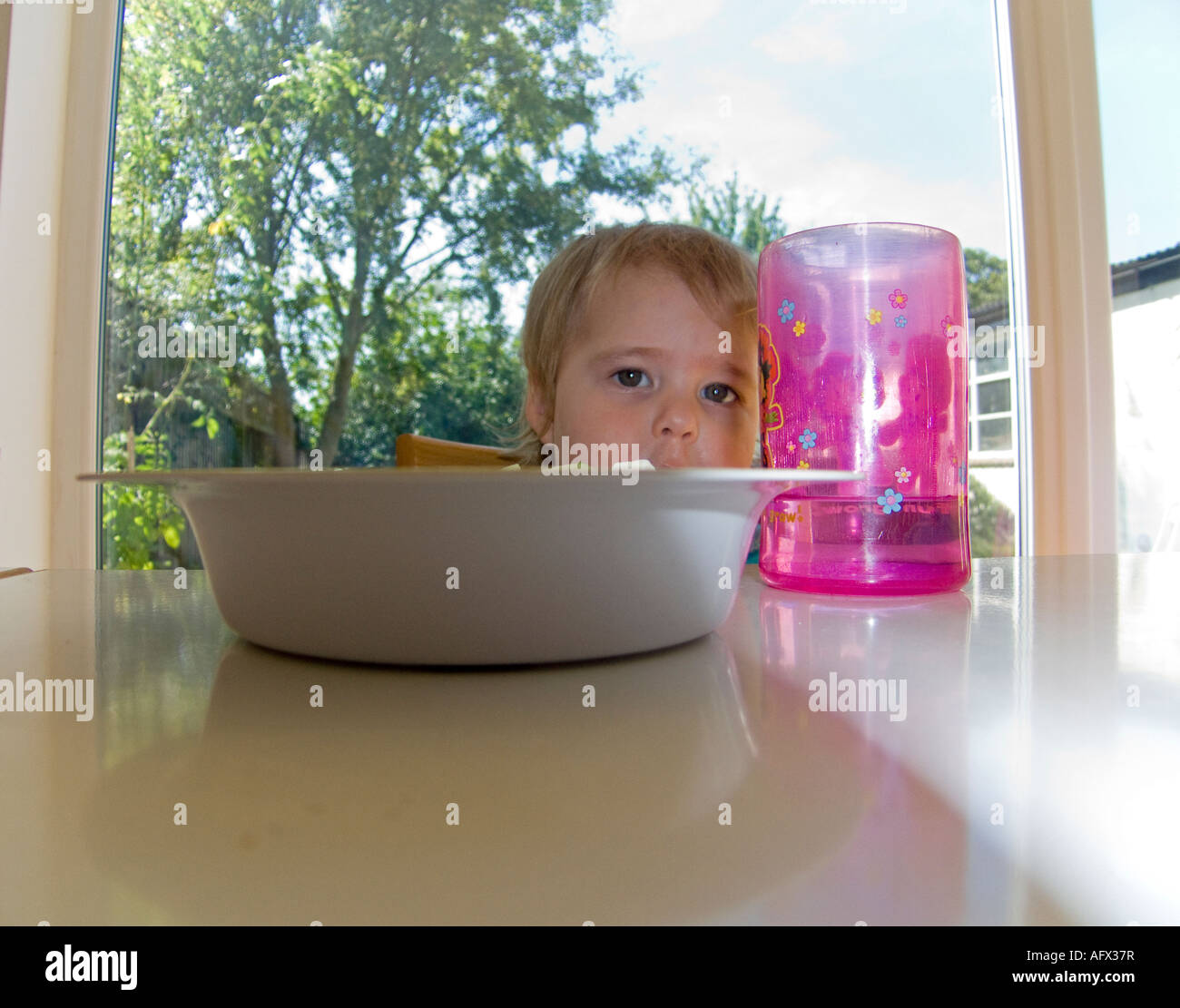 infant child eating feeding itself Stock Photo - Alamy