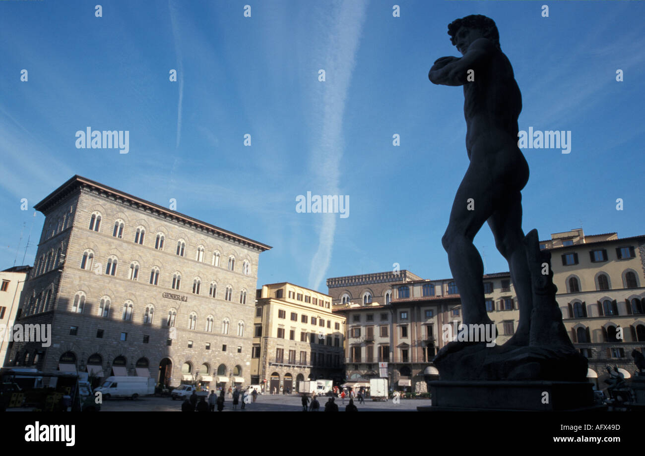 Florence, Statue of David Stock Photo - Alamy