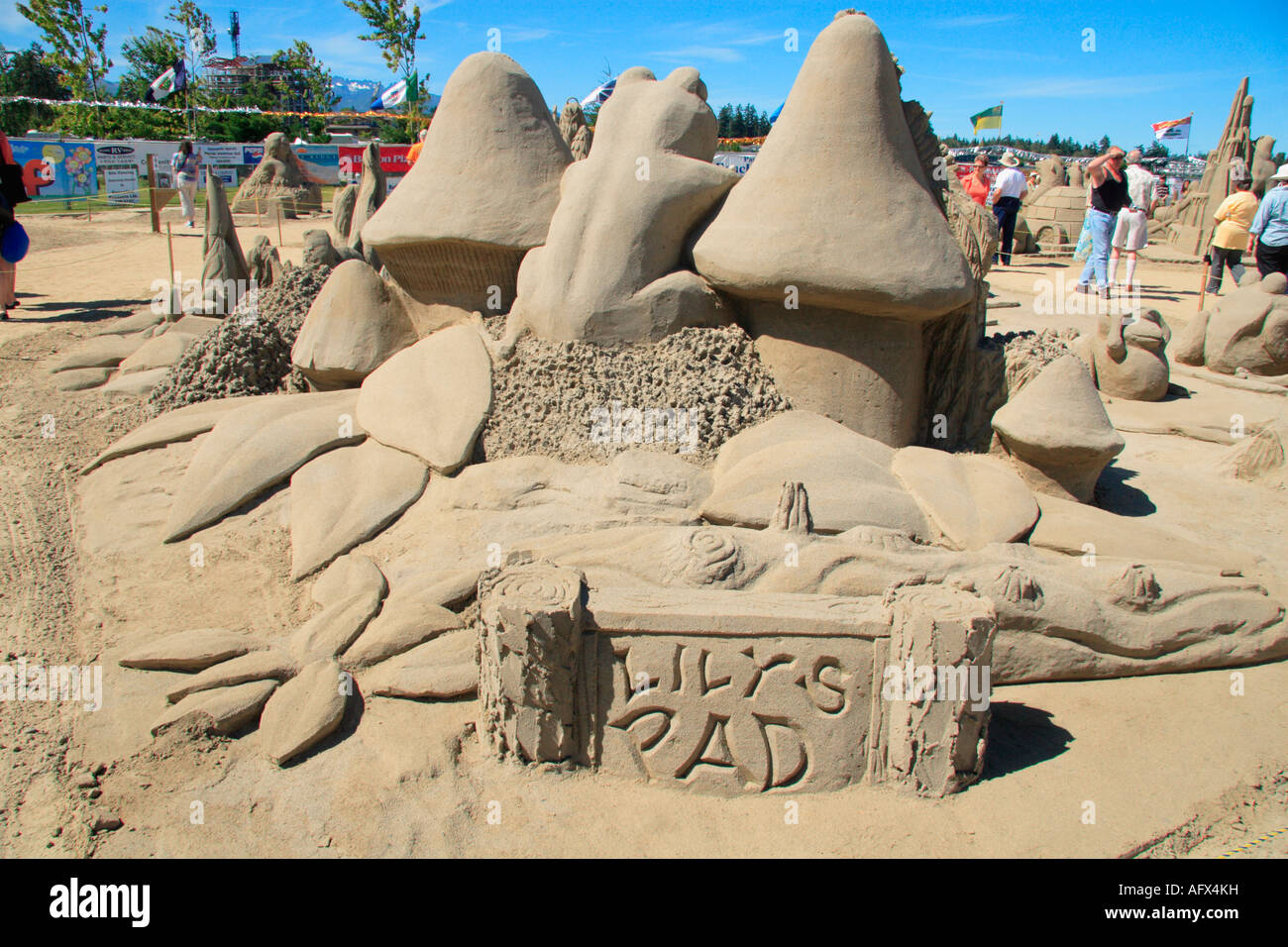 Sandcastle competition hi-res stock photography and images - Alamy