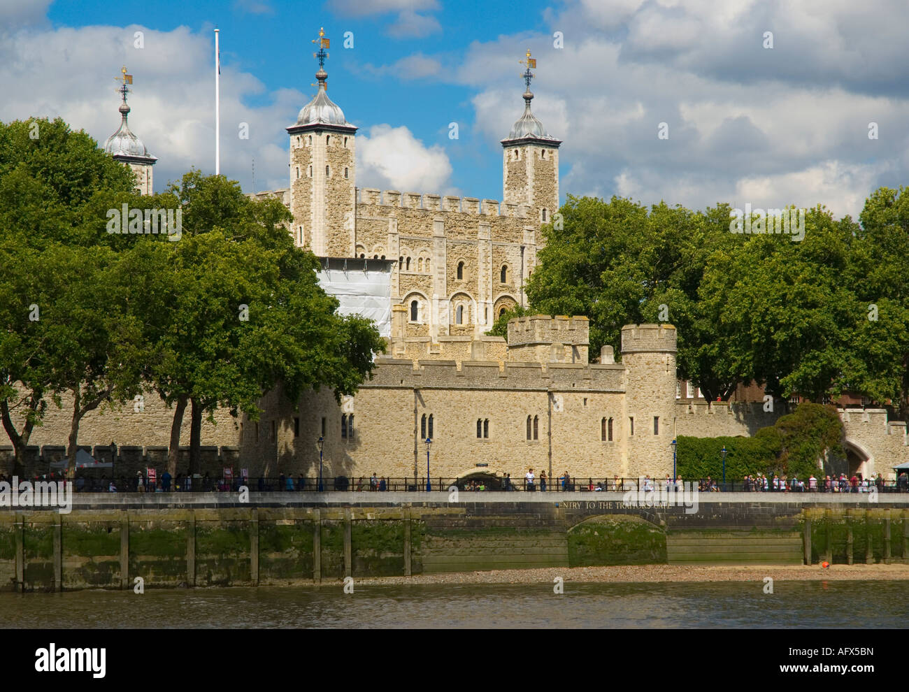 Entry to The Traitors Gate the Tower of London England Stock Photo - Alamy