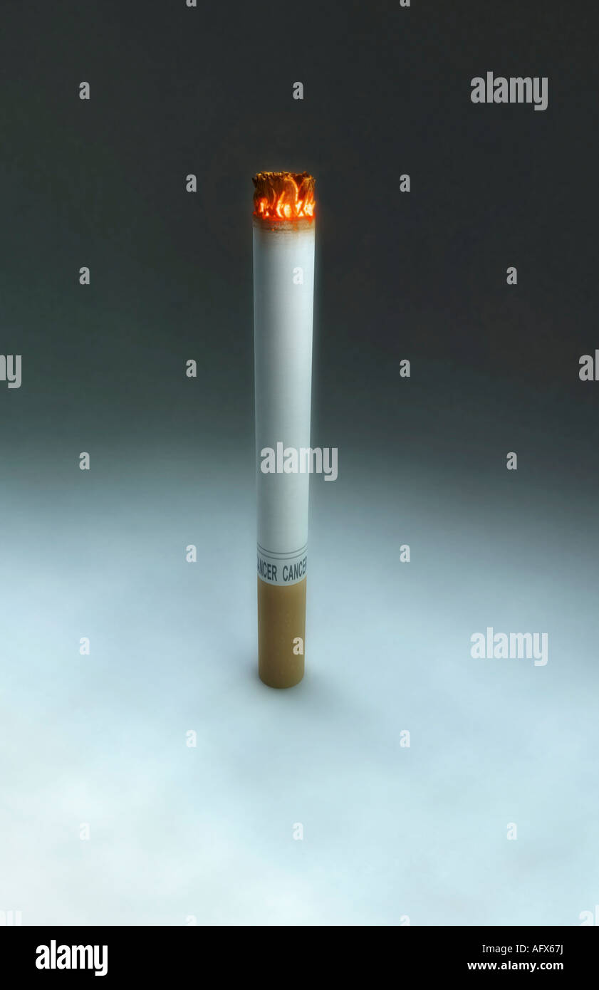 A lighting cigarette Stock Photo - Alamy