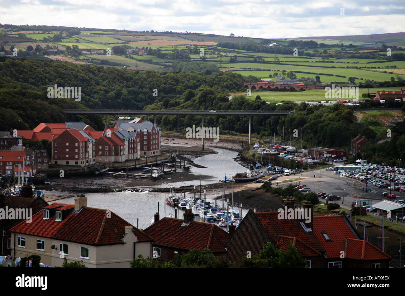Whitby High Bridge Stock Photo - Alamy