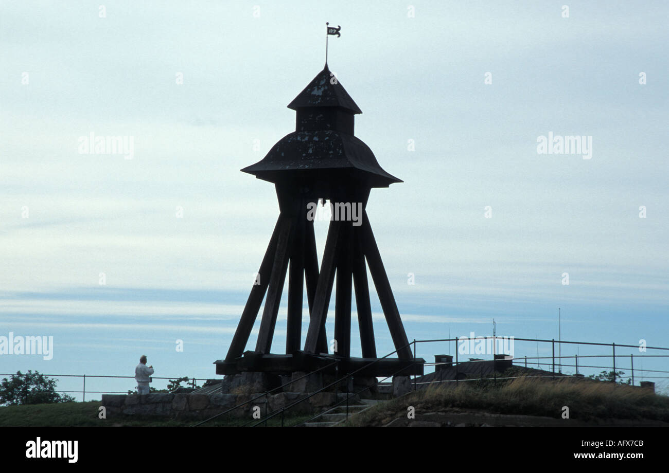 bell tower at castle Stock Photo - Alamy