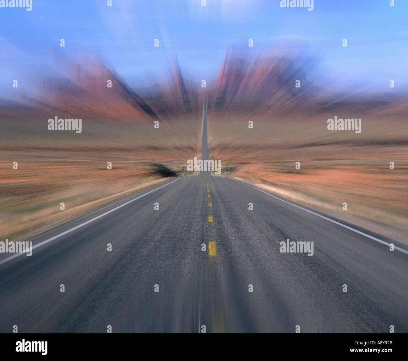 USA - ARIZONA: Interstate 163 Stock Photo - Alamy