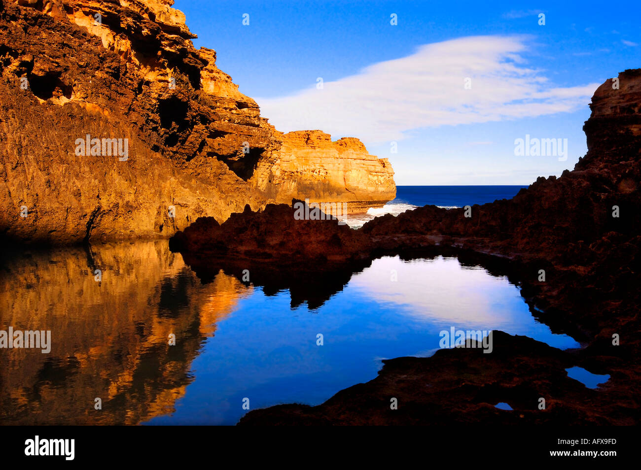 THE GROTTO Great Ocean Road Victoria Australia Stock Photo - Alamy
