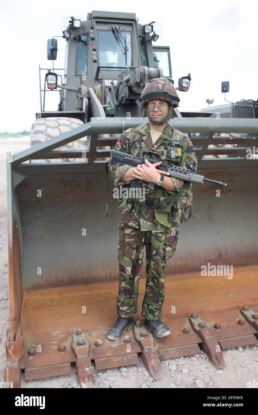 Sapper Lewis Royal Engineers 39 waterbeach barracks Stock Photo - Alamy