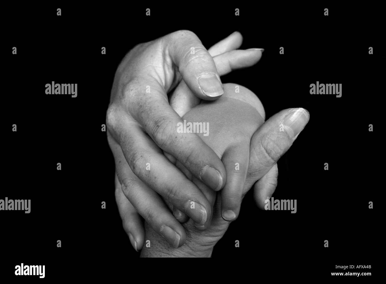 Caring love Black and White Stock Photos & Images - Alamy
