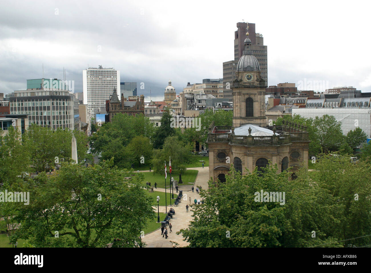 Colmore row aerial hi-res stock photography and images - Alamy