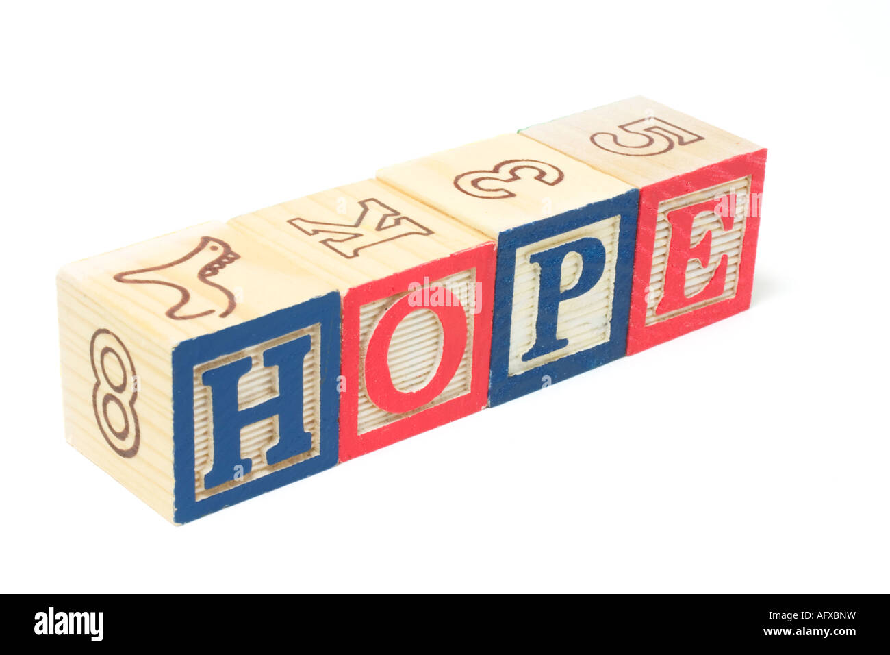 Hope letters Cut Out Stock Images & Pictures - Alamy