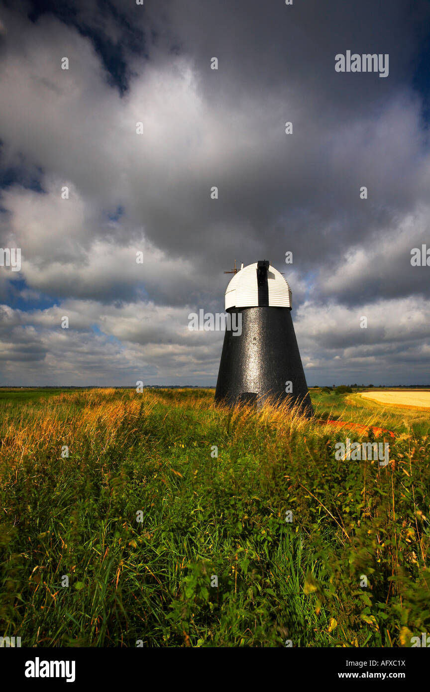Runham Swim Drainage Mill Stock Photo - Alamy