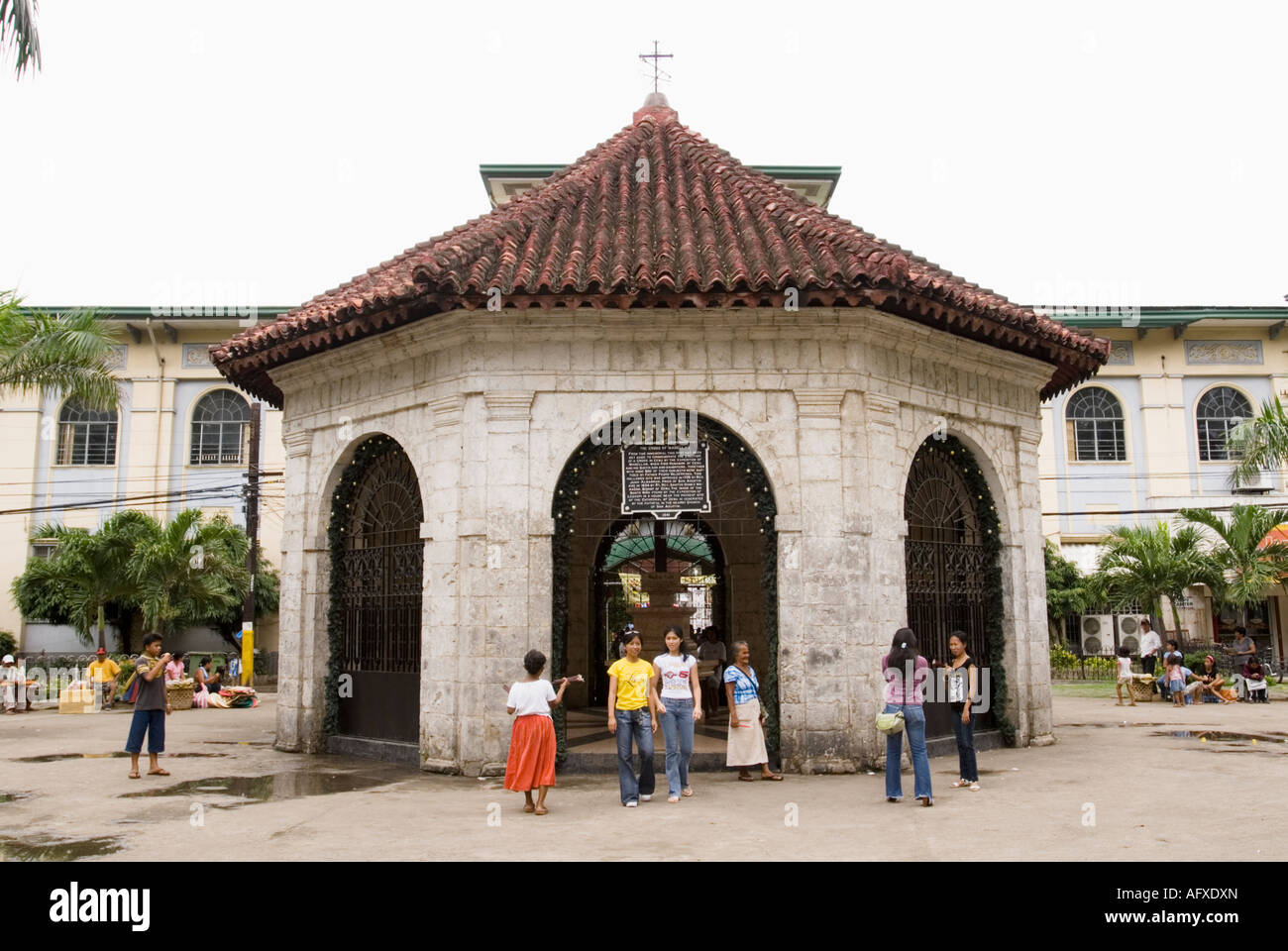 Philippines Magellan s Cross Cebu City Visayas Stock Photo - Alamy