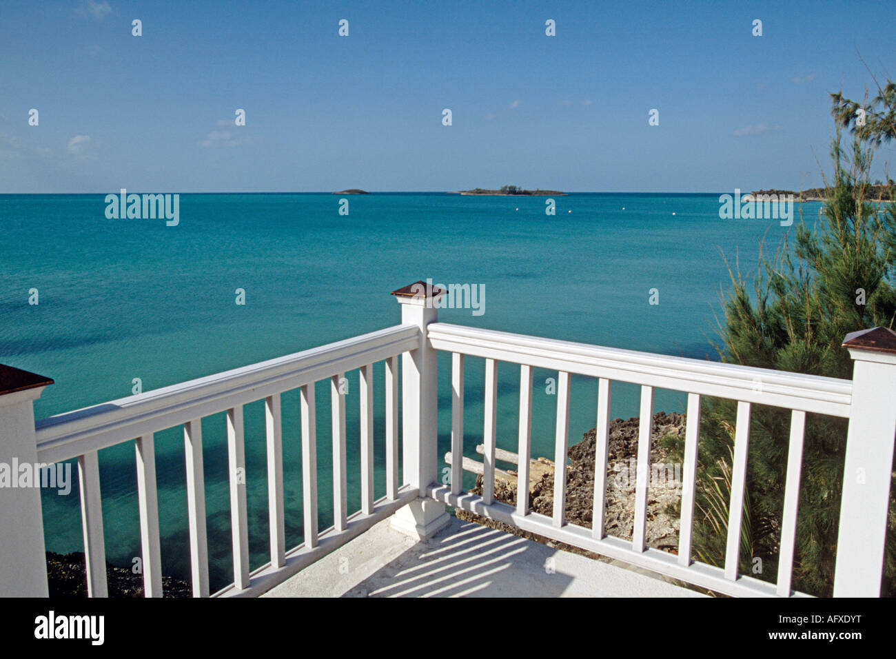 Balcony veranda sea ocean hi-res stock photography and images - Alamy