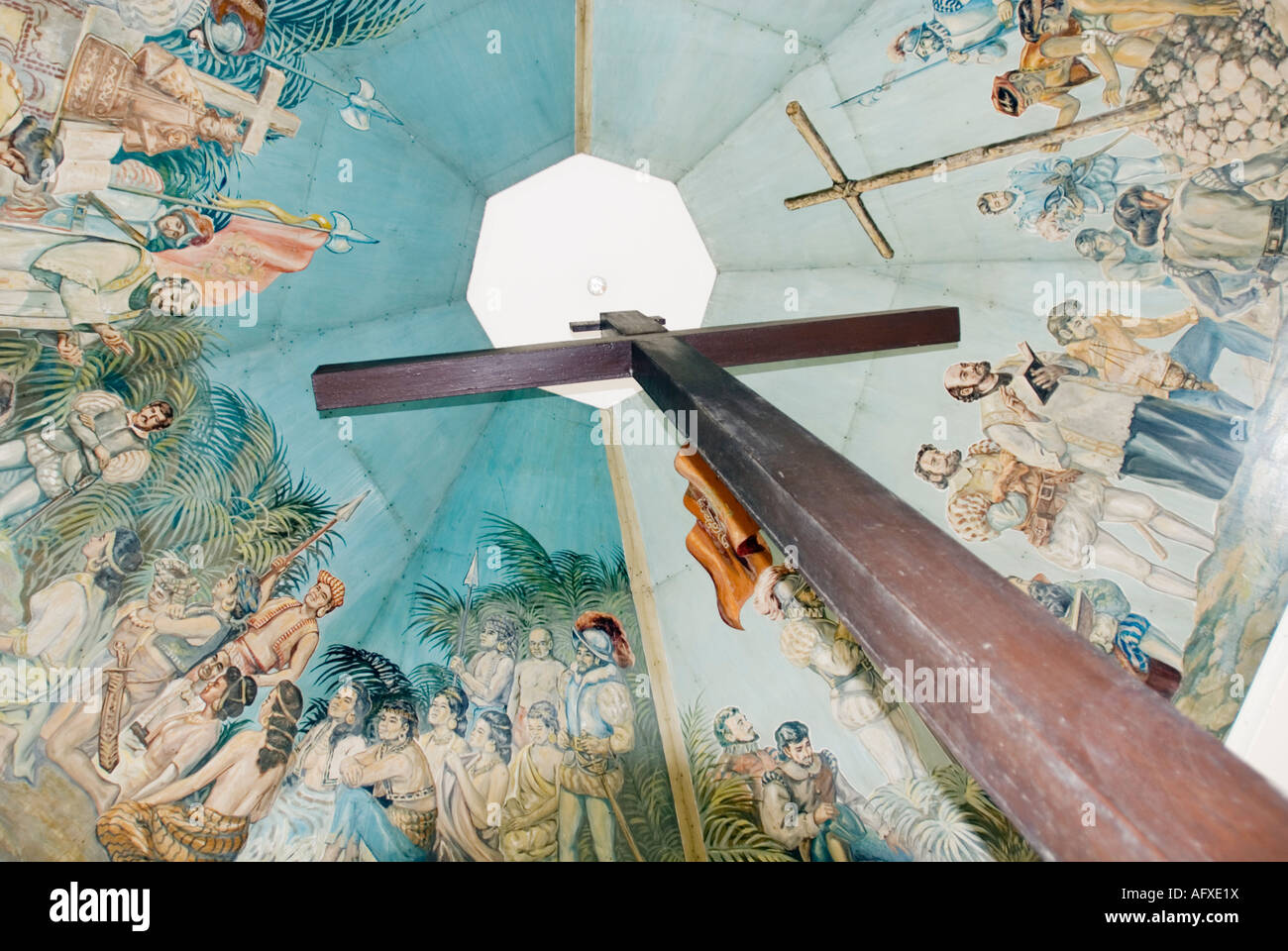 Philippines Magellan's Cross Cebu City Visayas Stock Photo - Alamy