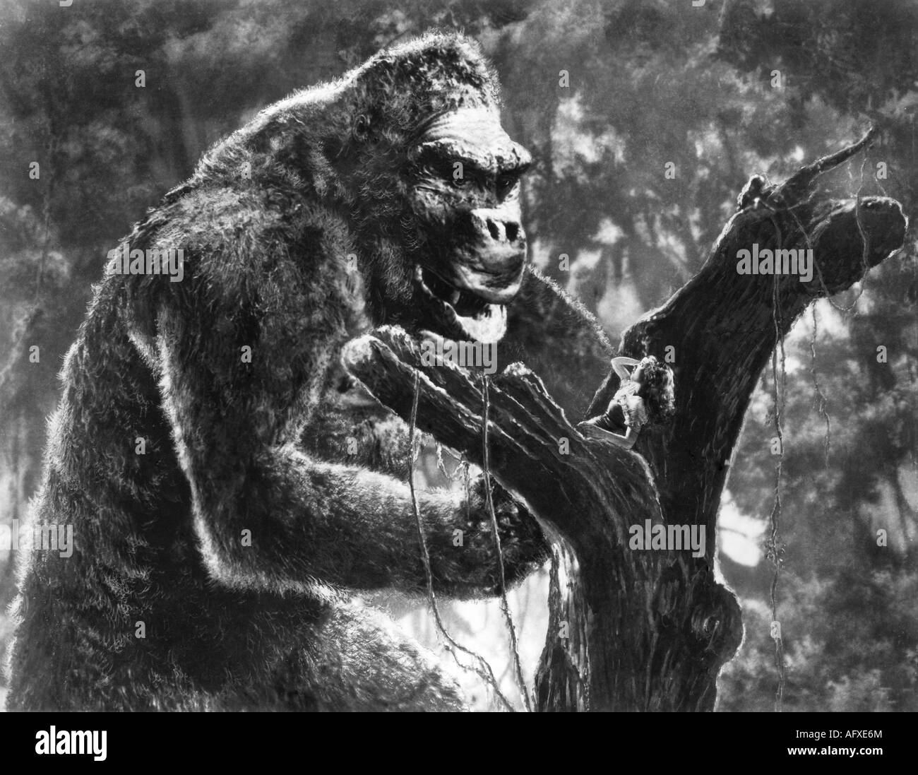 KING KONG - 1933 RKO film with Fay Wray as Anne Darrow Stock Photo - Alamy