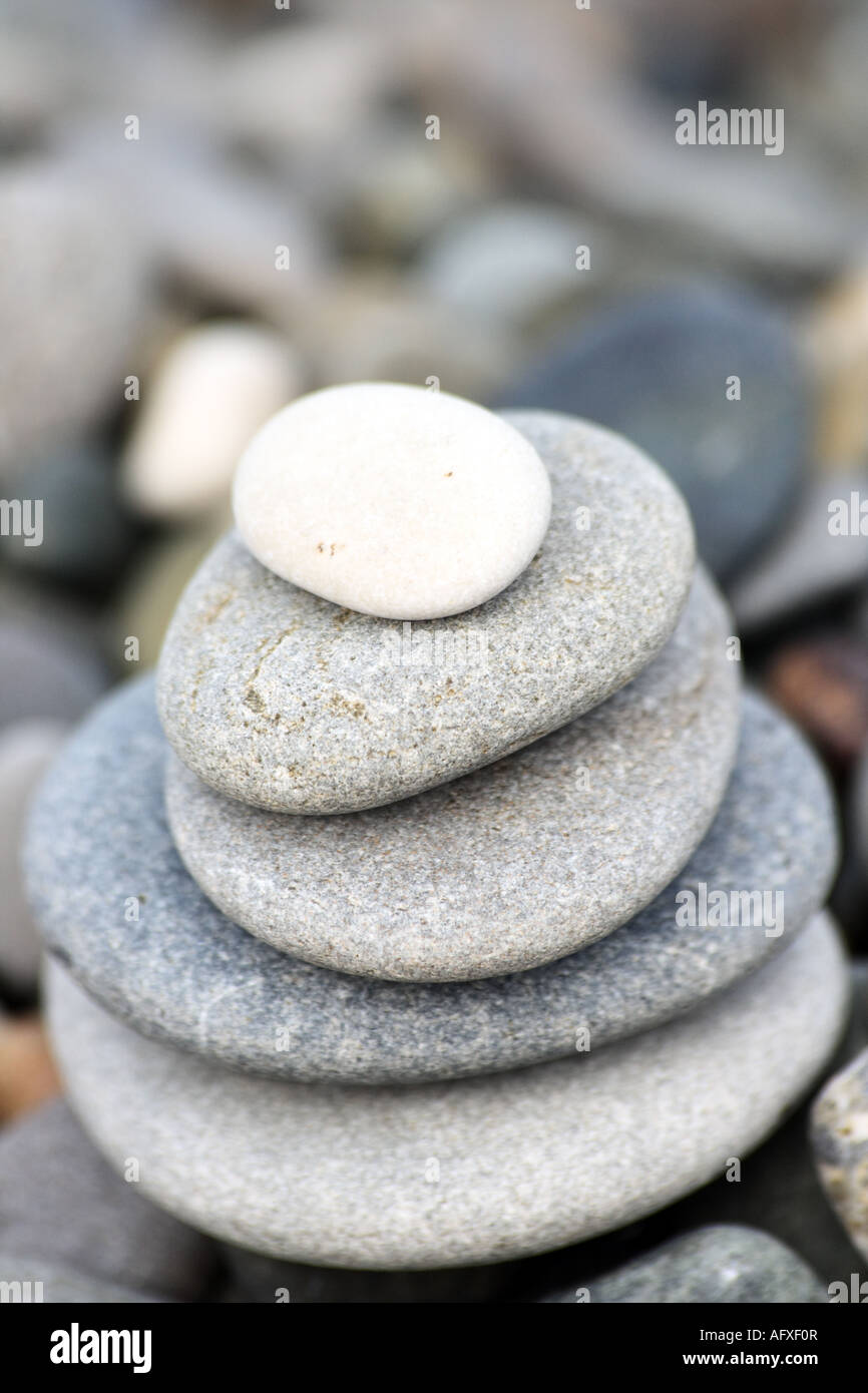 Pebbles in small beach vertical hi-res stock photography and images - Alamy