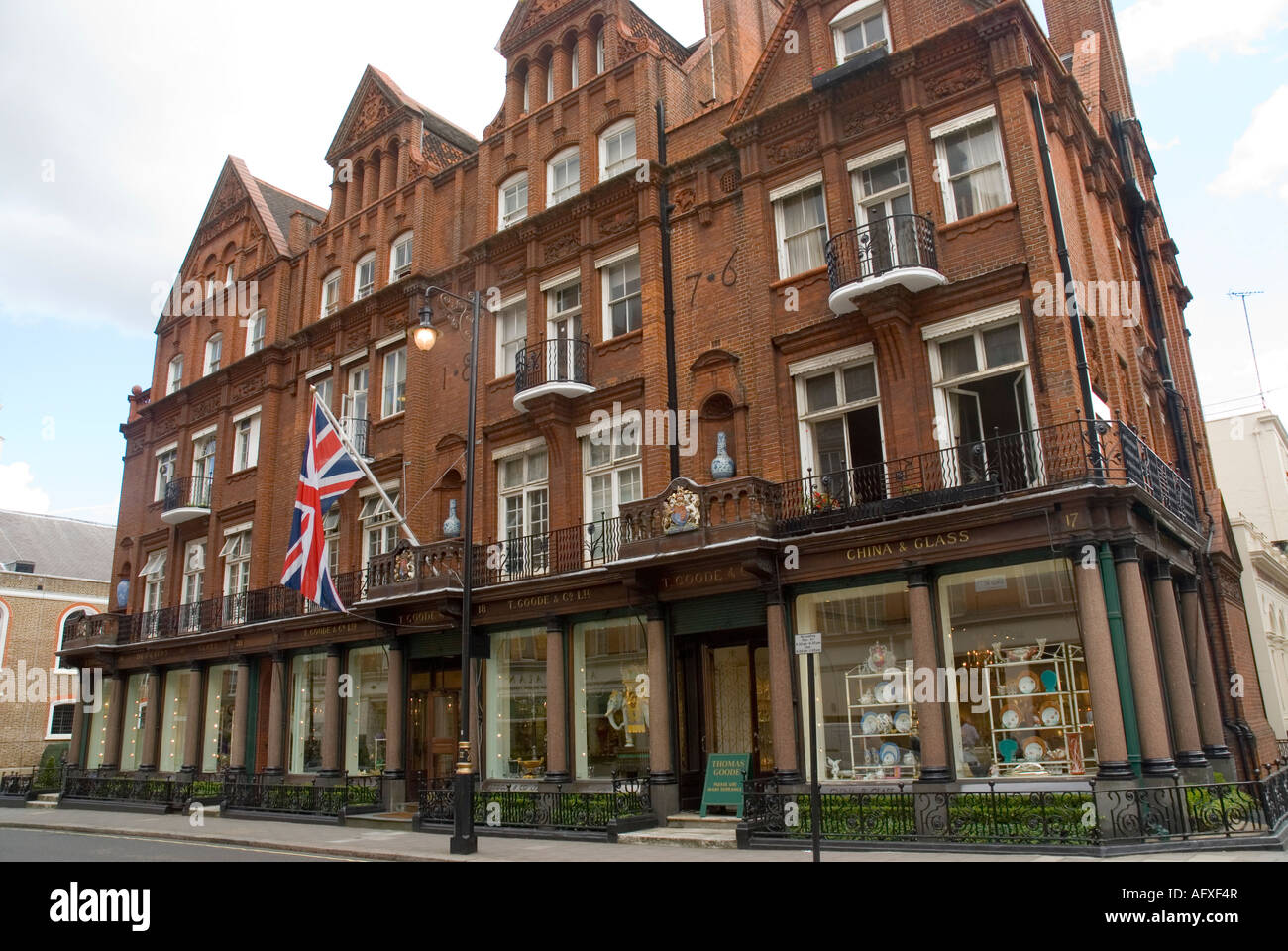 T Goode and Co London England Stock Photo - Alamy