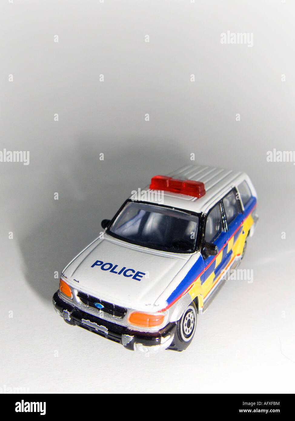 Toy police car hi-res stock photography and images - Alamy