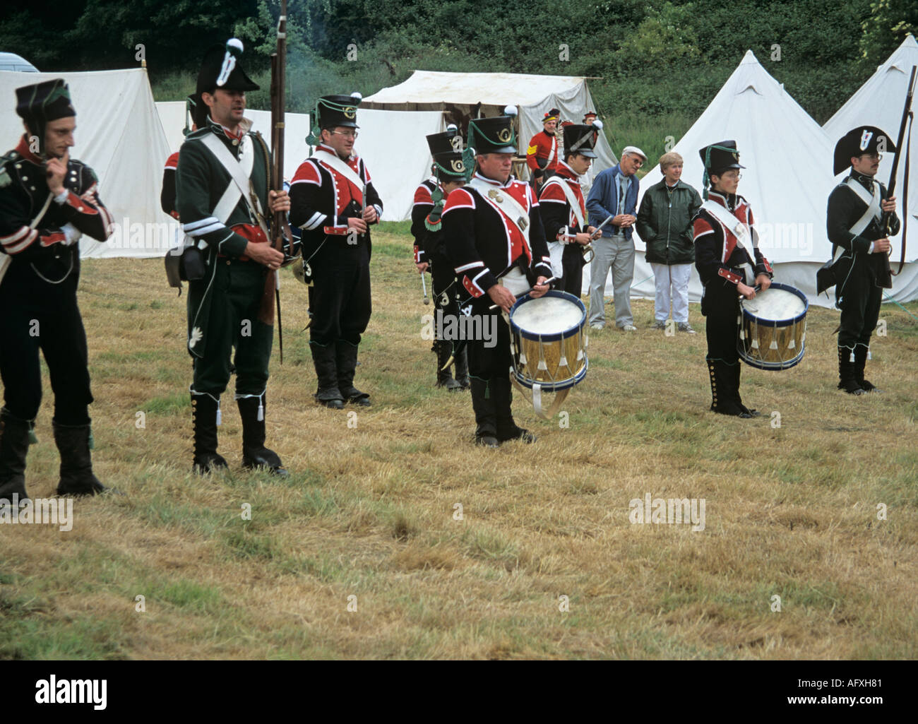 The battle of waterloo uniforms hi-res stock photography and images - Alamy
