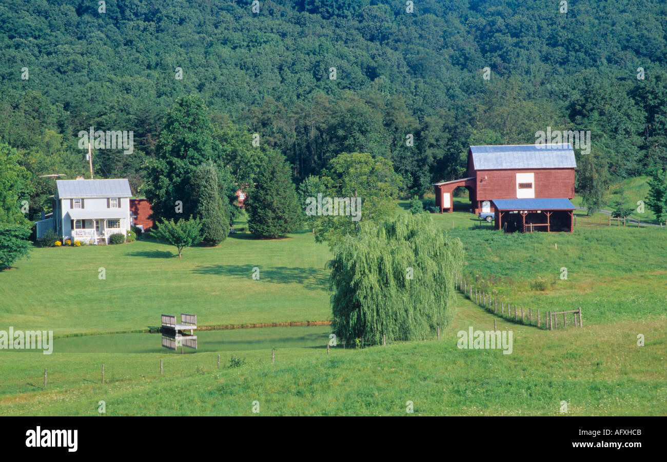 Surrounded by fertile green fields hi-res stock photography and images ...