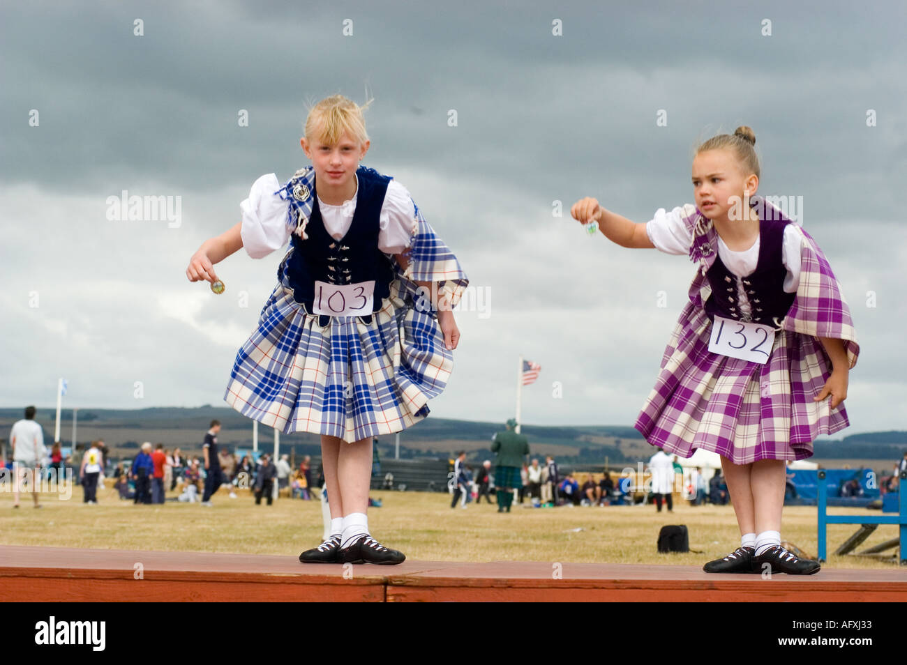 Highland dancing hi-res stock photography and images - Alamy