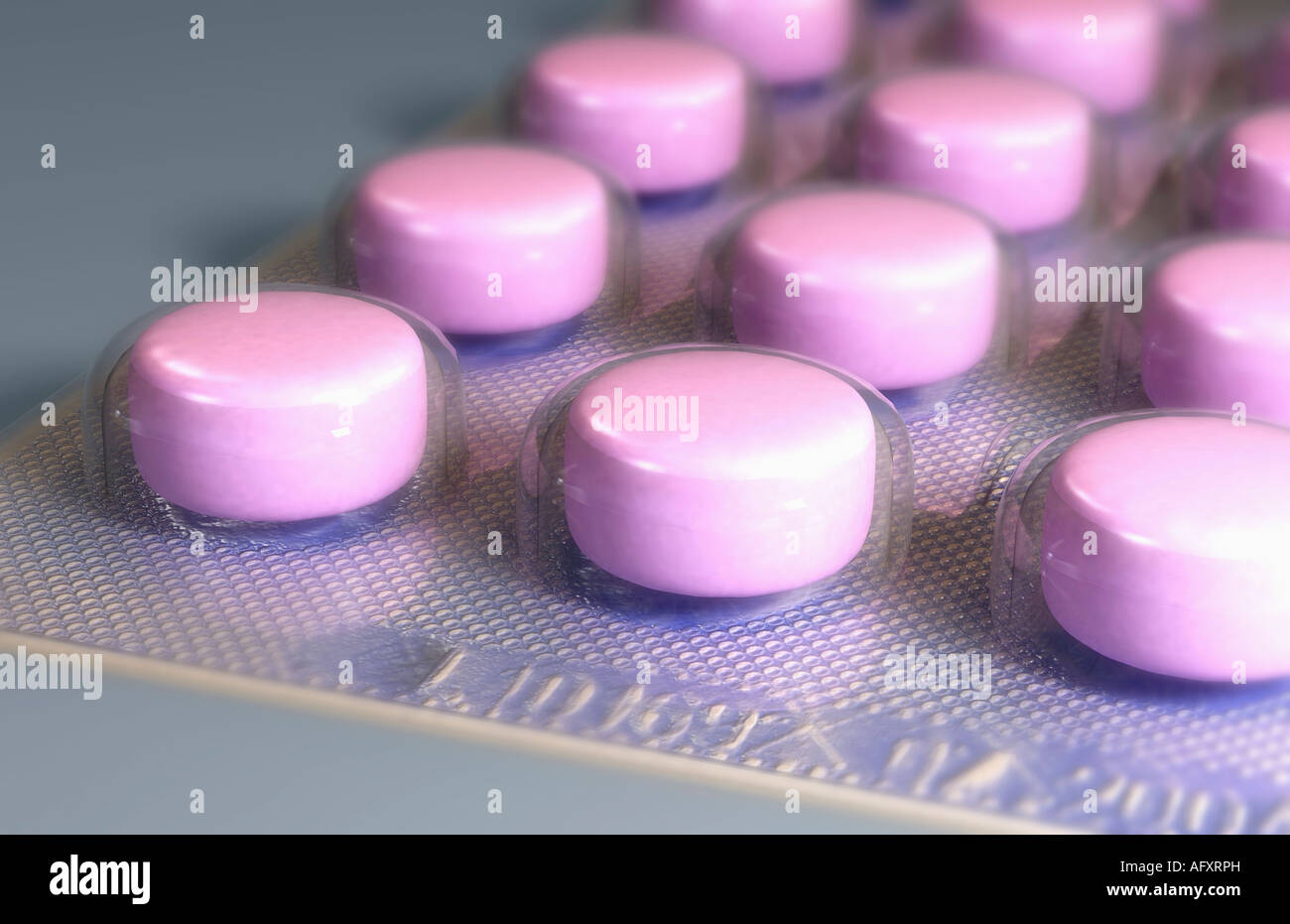 Packet of tablets Stock Photo - Alamy