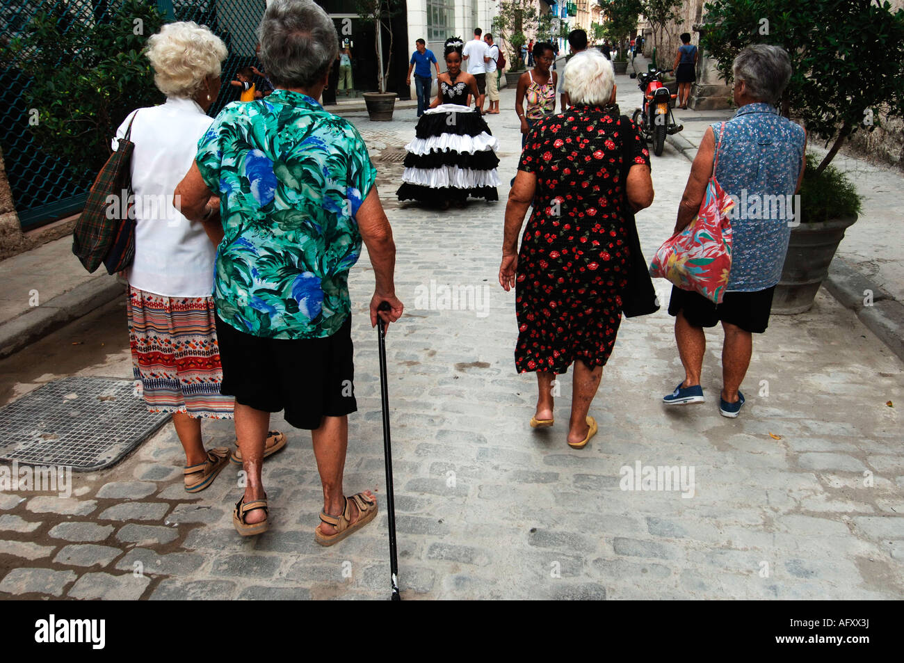 Cuba Havana Habana Vieja quince celebrations girls celebrating their ...