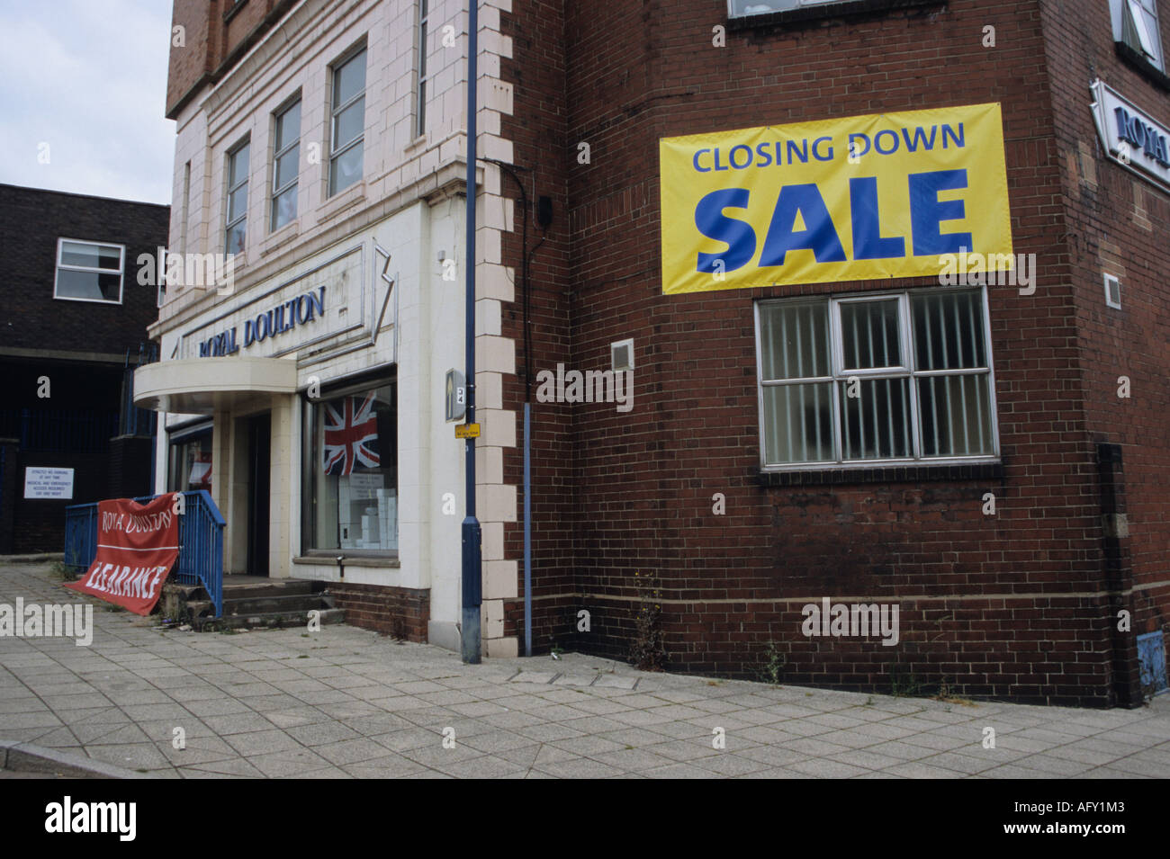 Royal Doulton Factory Shop Closing Down Sale Stock Photo - Alamy