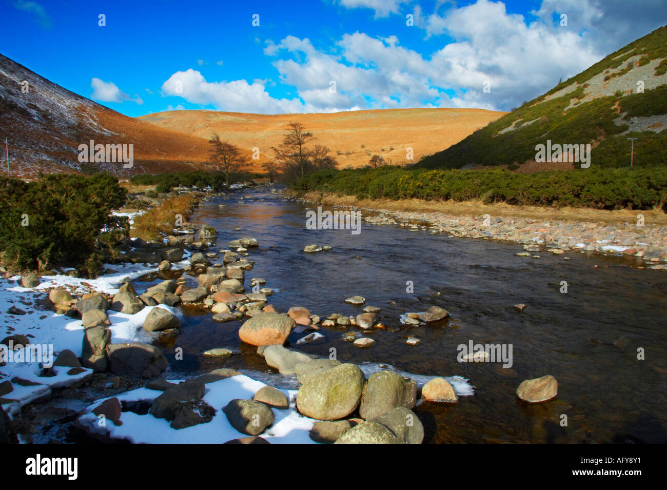 England, Northumberland, Northumberland National Park. The remains of ...