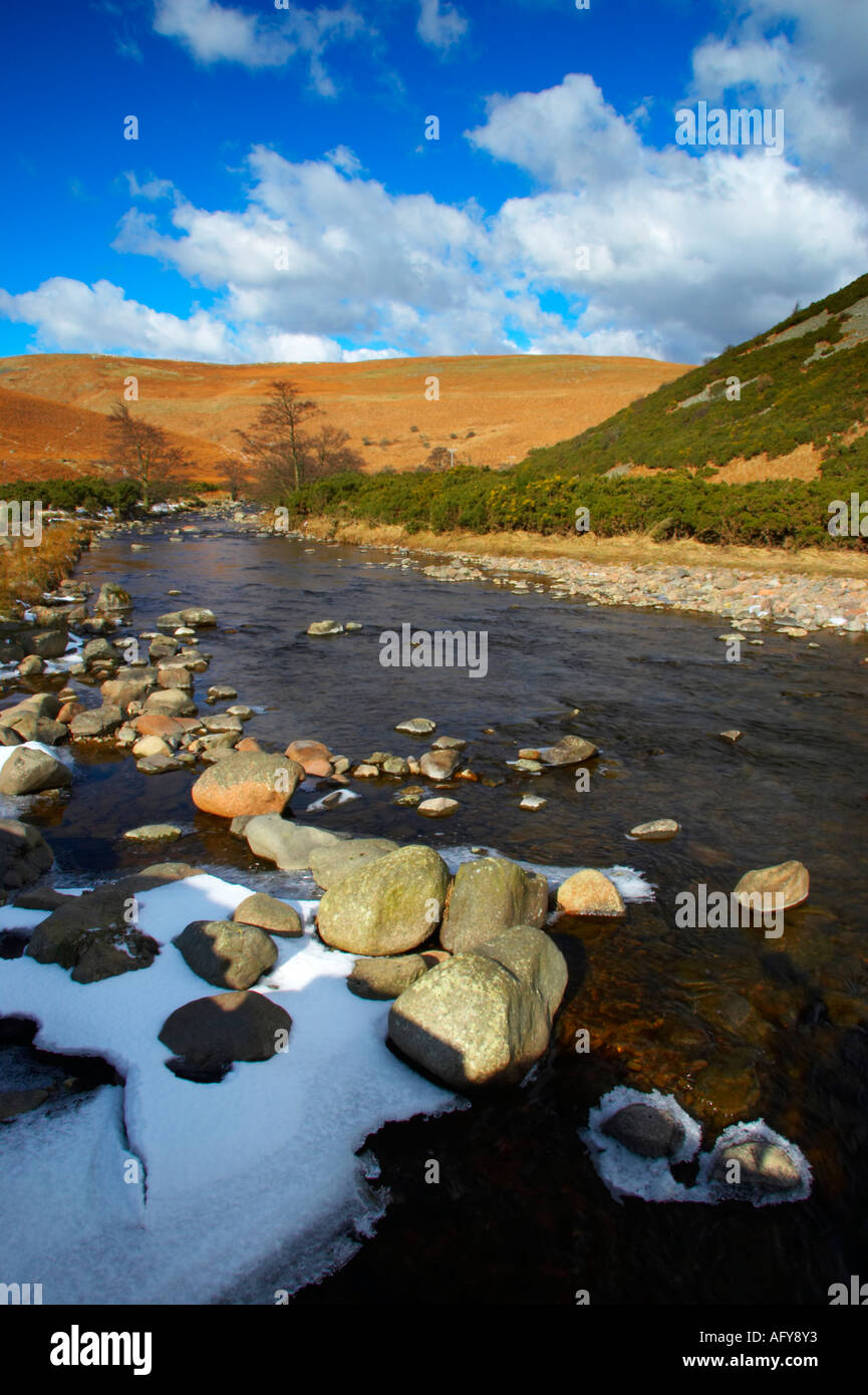 England, Northumberland, Northumberland National Park. The remains of ...