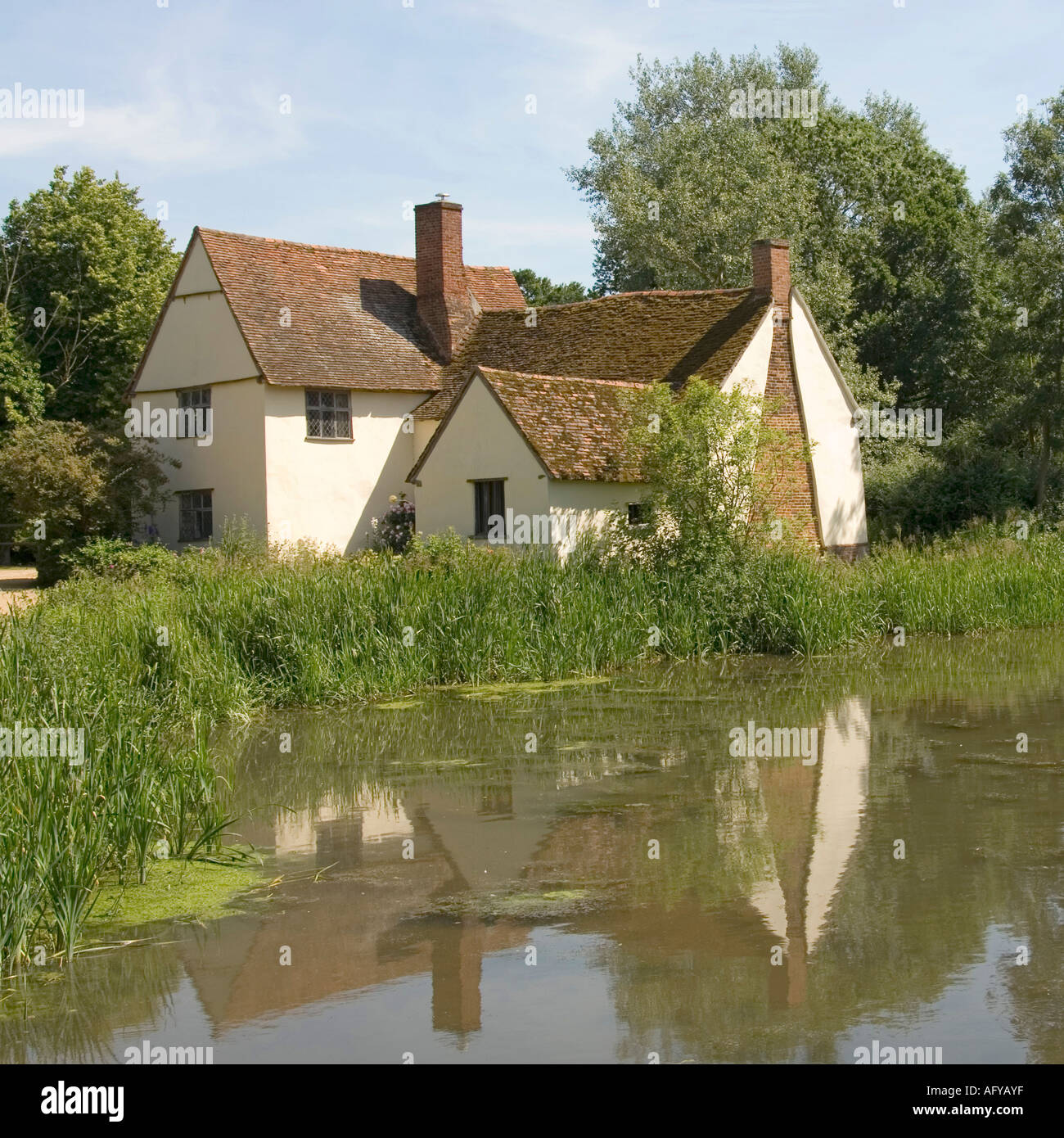 Dedham vale constable hay wain hi-res stock photography and images - Alamy