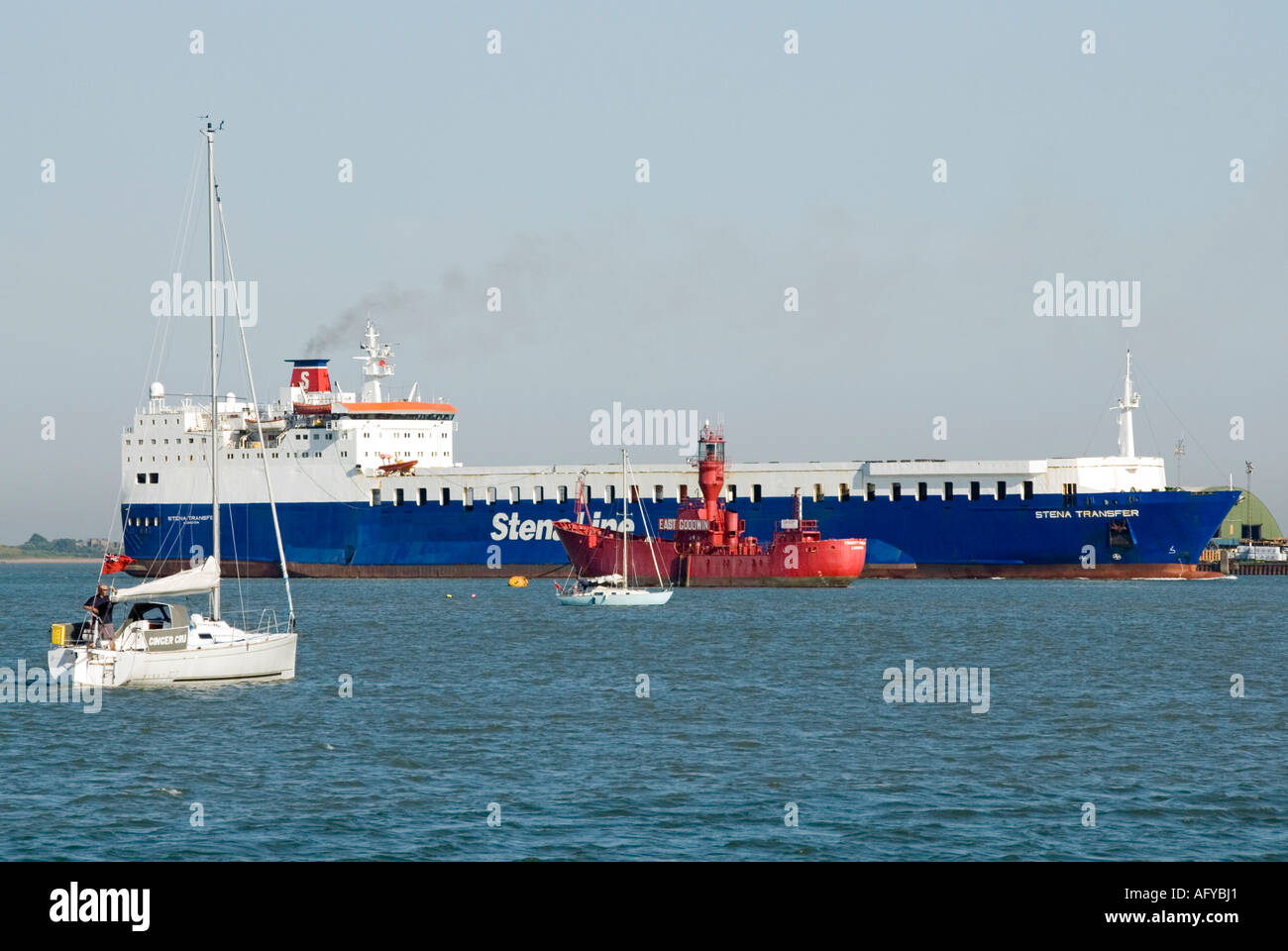 Stena Line Swedish shipping line business operating the ferry ship ...