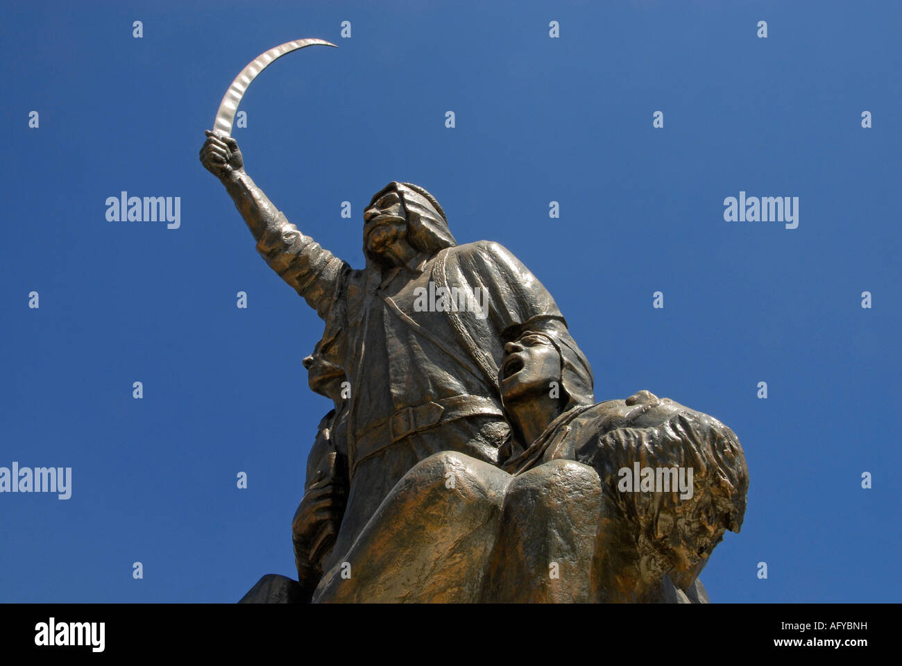 Sultan al-Atrash monument commemorating the Druze uprising against ...