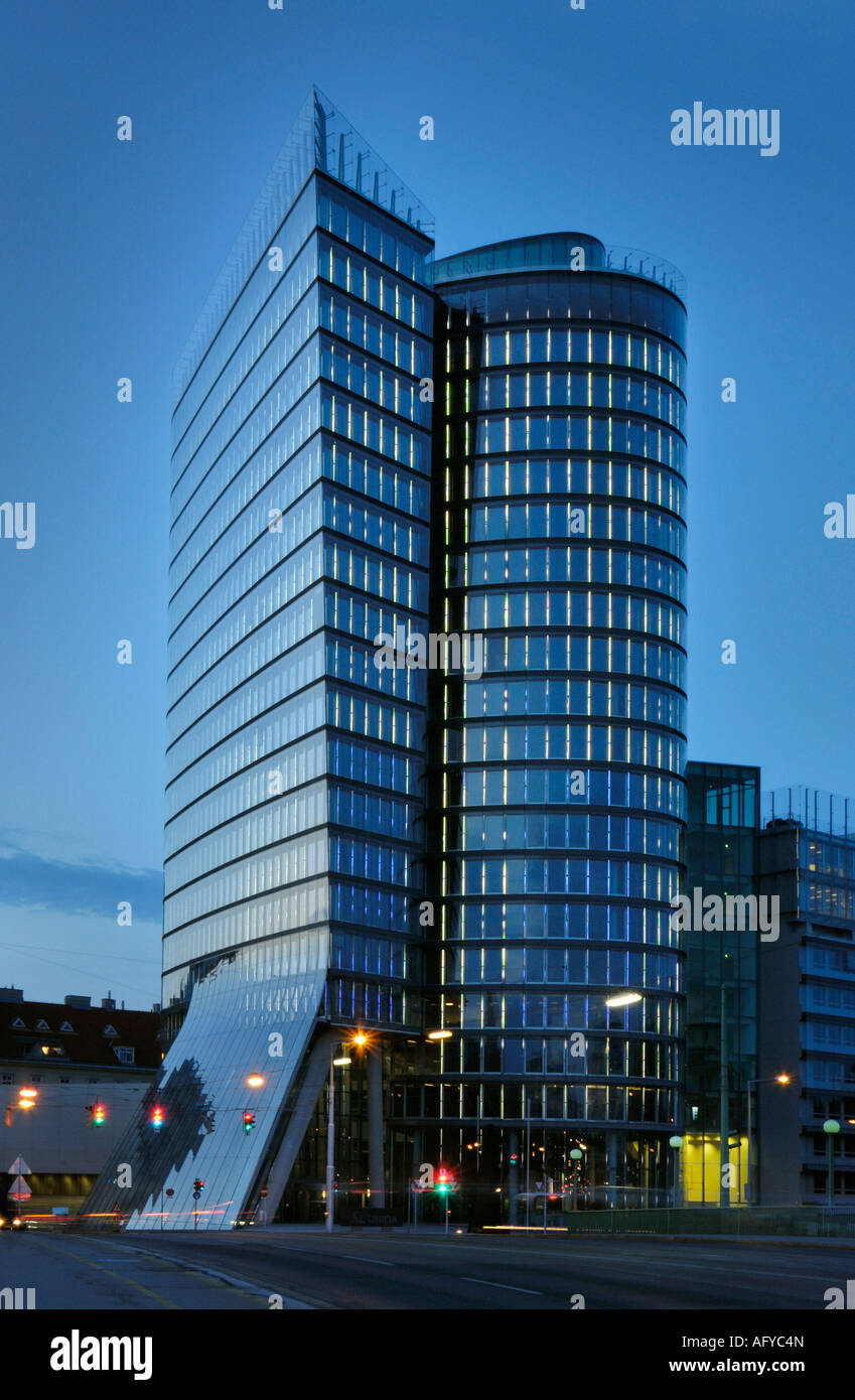 VIENNA SKYCRAPPER TOWER. AUSTRIA Stock Photo - Alamy