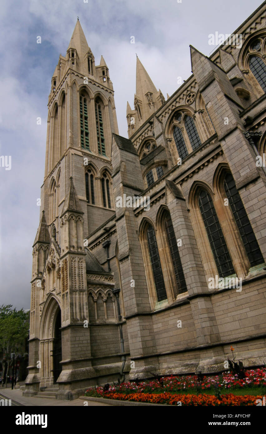 Truro Cathedral Cornwall UK Stock Photo - Alamy