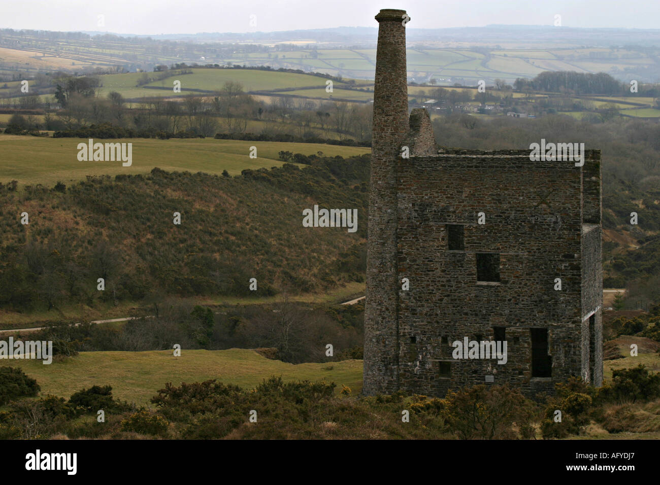 Wheal Betsy mine Dartmoor Stock Photo - Alamy
