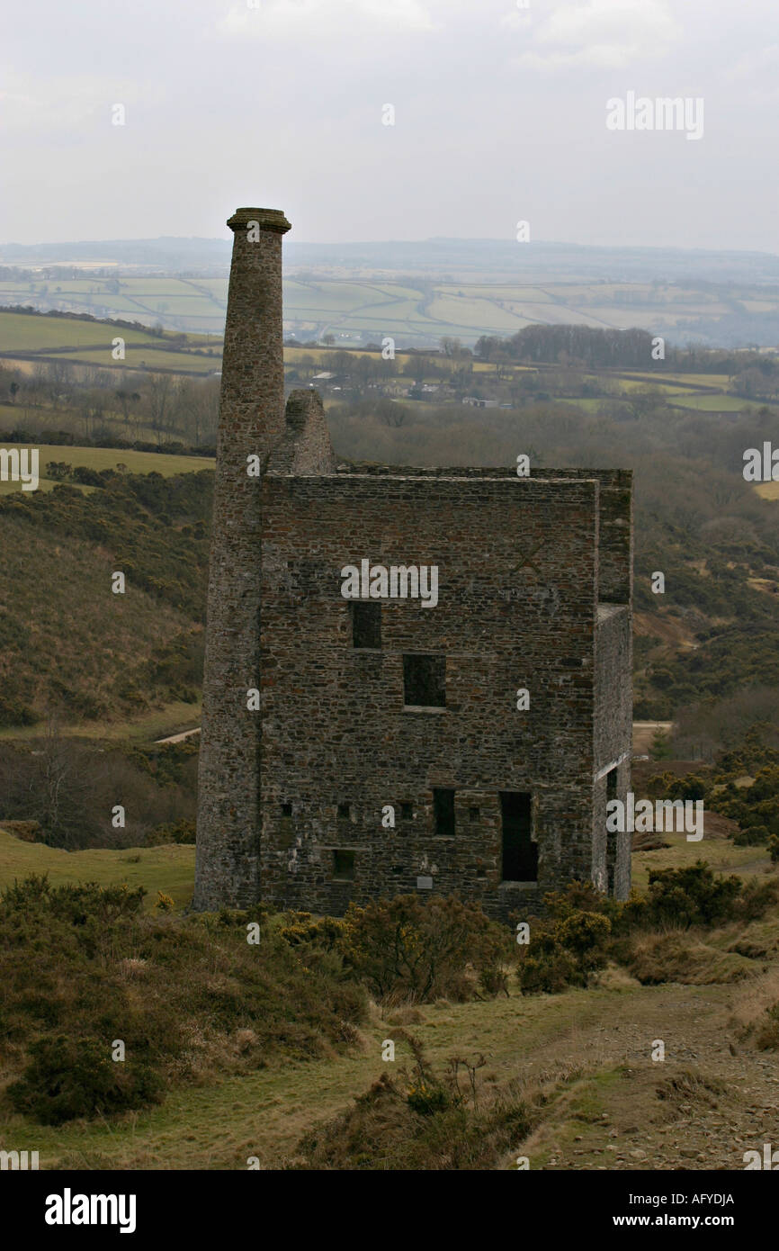 Wheal Betsy mine Dartmoor Stock Photo - Alamy