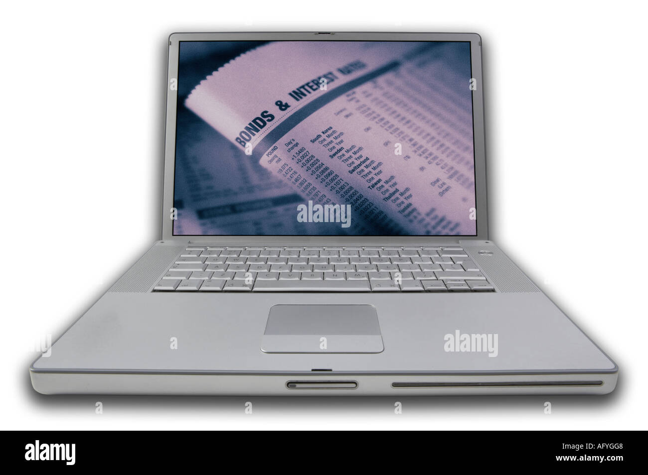 LAP TOP NOTE BOOK PERSONAL COMPUTER WITH SCREEN DISPLAYING PICTURE OF ...