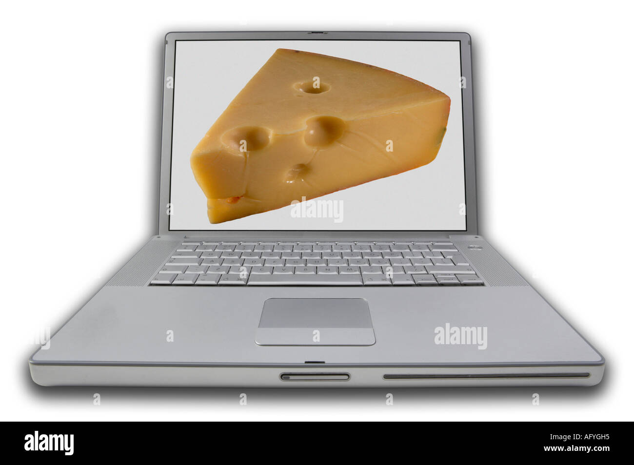 LAP TOP NOTE BOOK PERSONAL COMPUTER WITH SCREEN DISPLAYING PICTURE OF ...