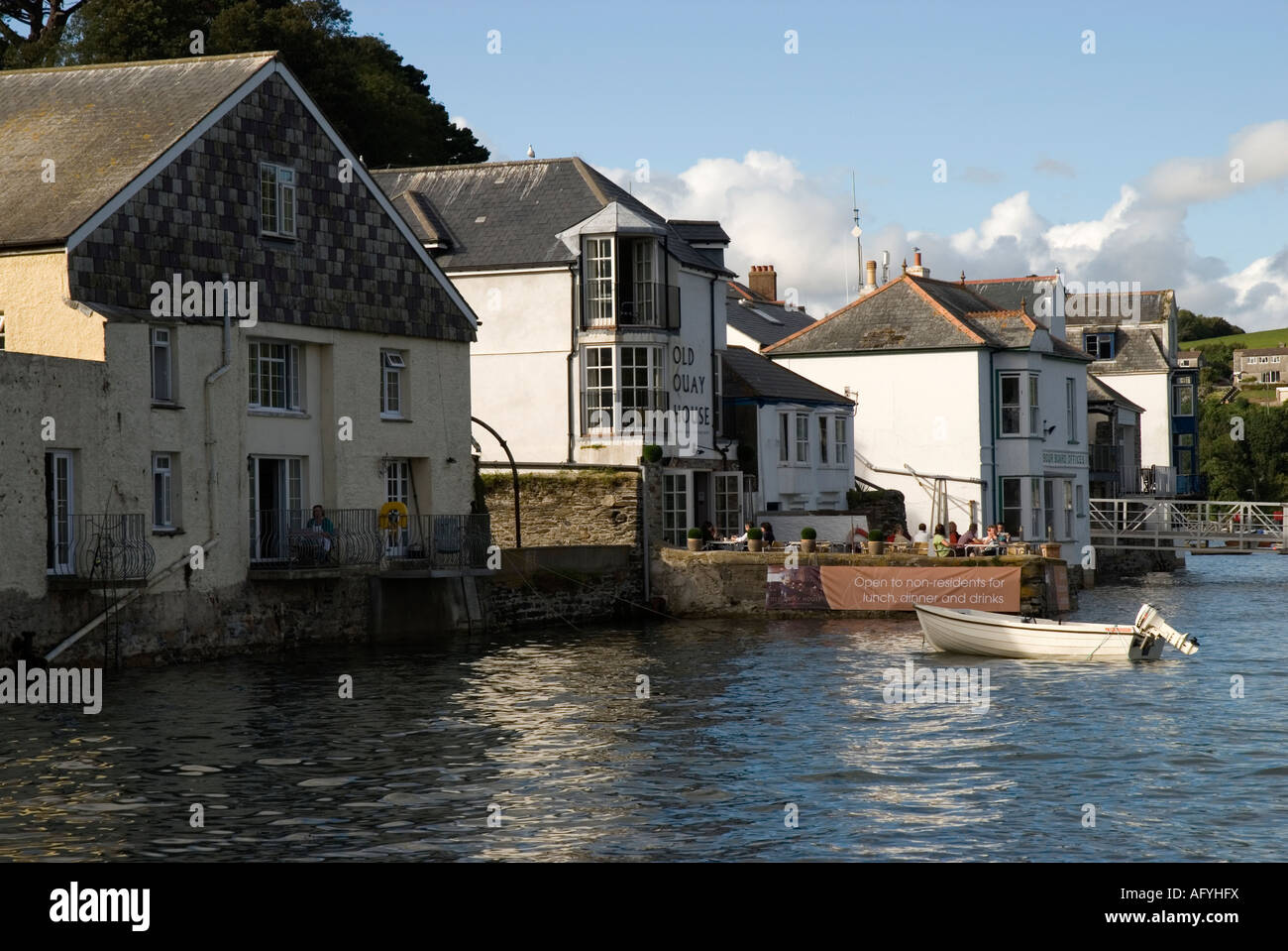 Fowey Cornwall England Stock Photo - Alamy