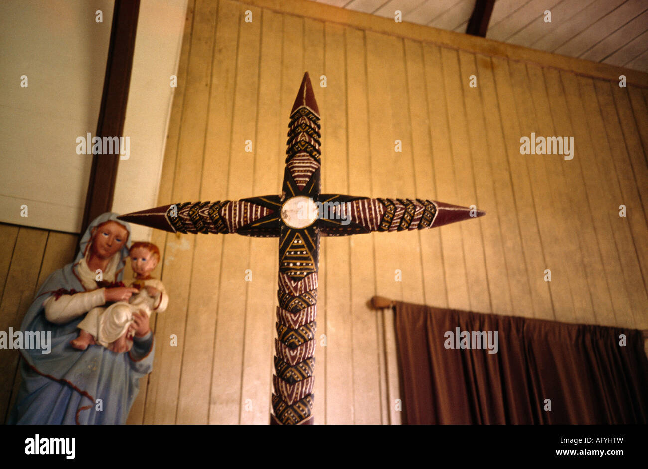 Bathurst Is Australia Aboriginal Church Stock Photo - Alamy