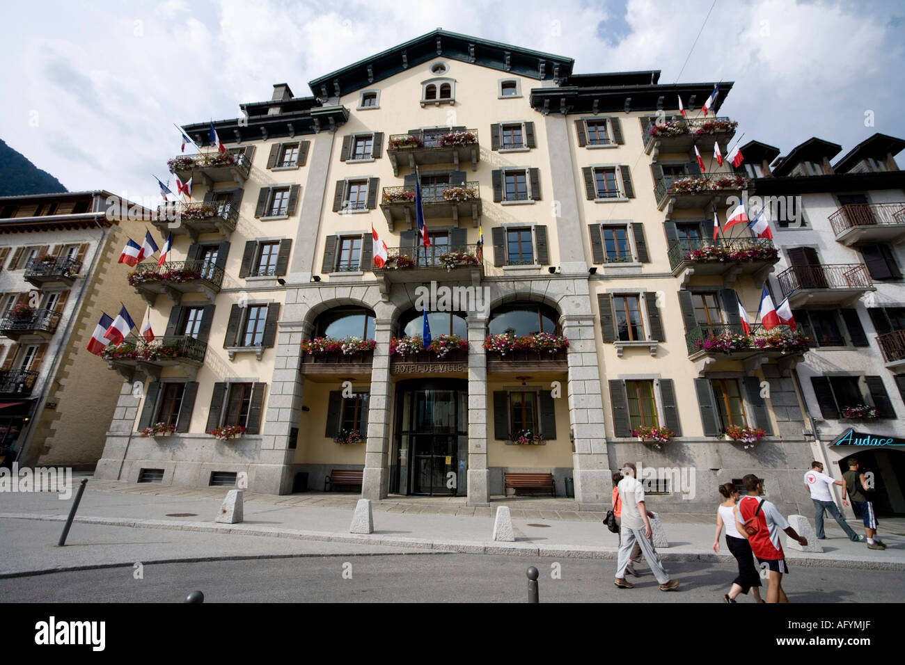 Chamonix palace hi-res stock photography and images - Alamy