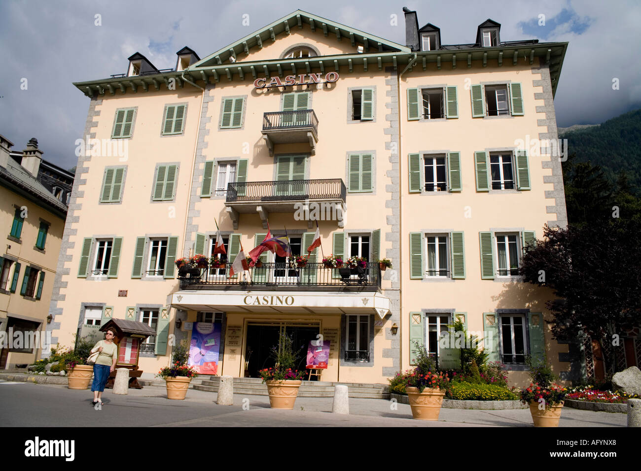 Chamonix palace hi-res stock photography and images - Alamy