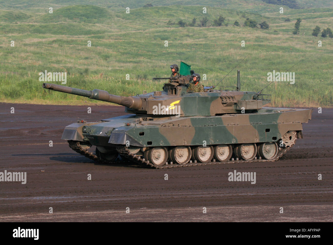 Type 90 Tank of Japan Ground Self Defence Force Stock Photo - Alamy